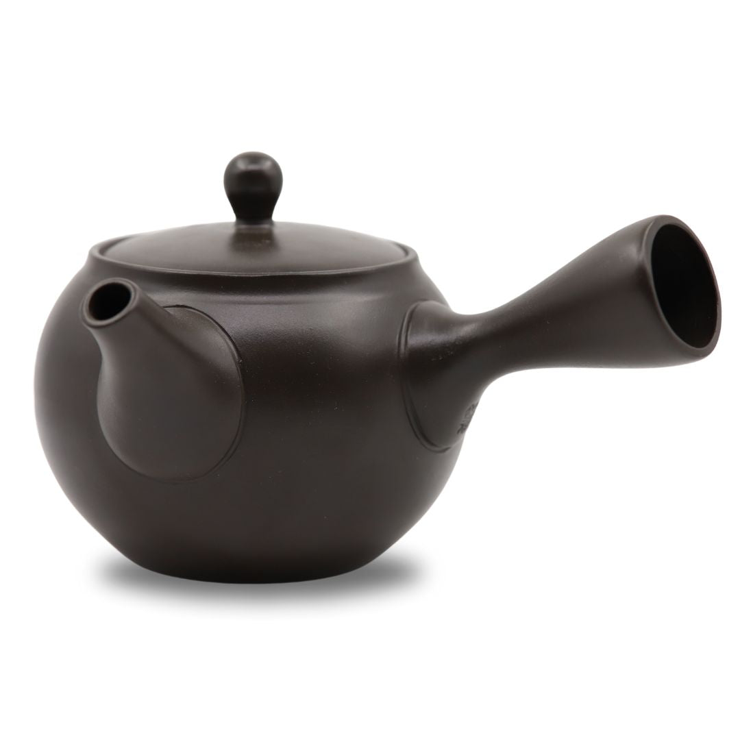 Kyusu teapot black 270 ml from Japan | TEA FOREST – Teewald