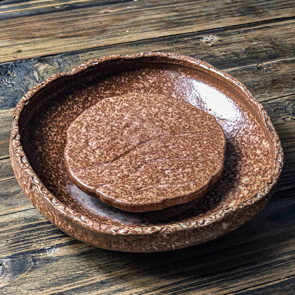 Buy Round Ceramic Tea Tray / Tea Boat | TEEWALD – Teewald